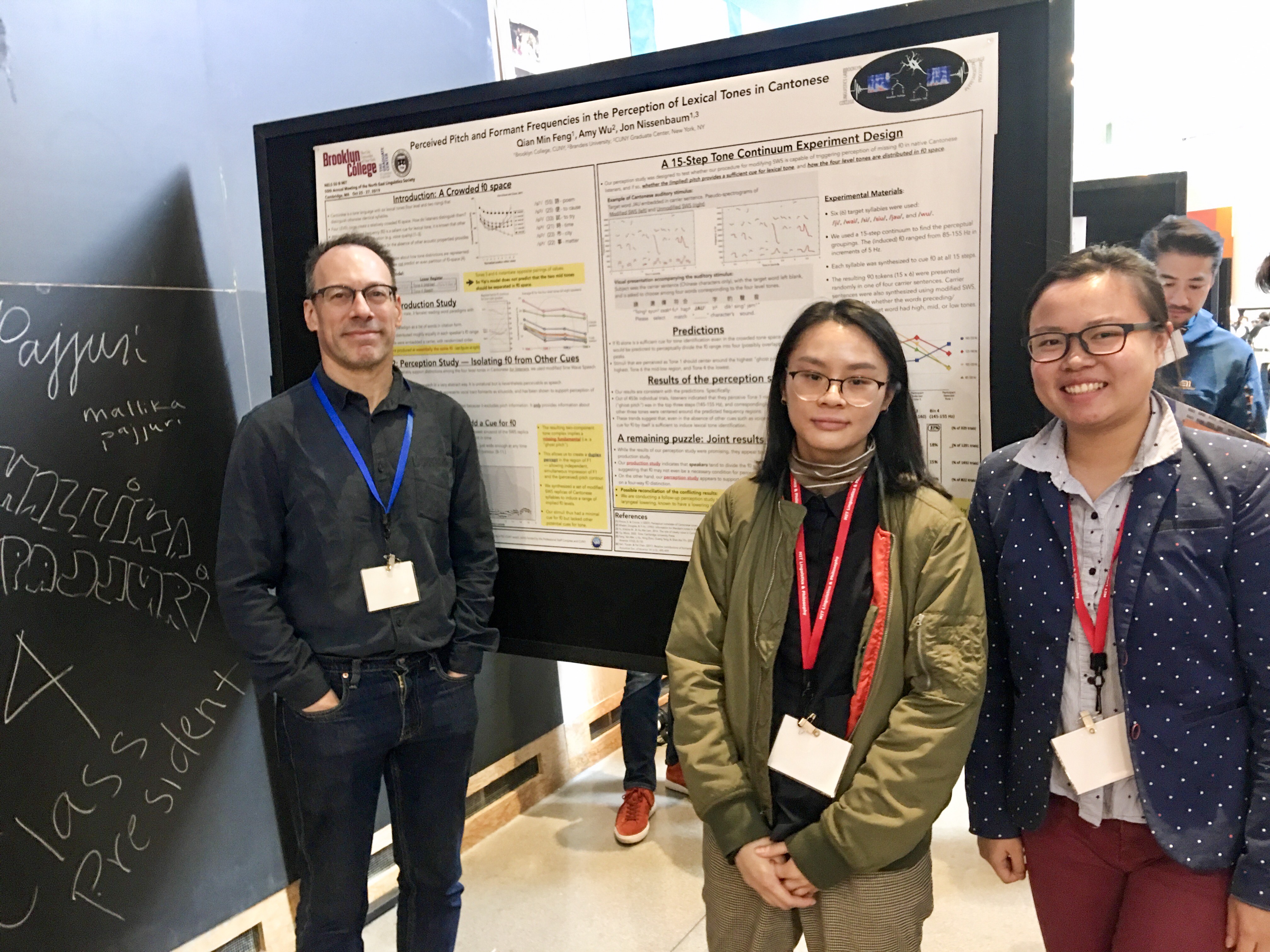 Sarah Feng and Amy Wu present at NELS 2019, MIT! | The Intersection of ...